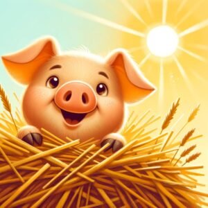 The Three Little Pigs A Moral Story for Kids on Hard Work and Planning