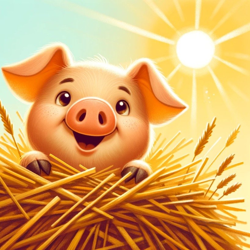 The Three Little Pigs A Moral Story for Kids on Hard Work and Planning