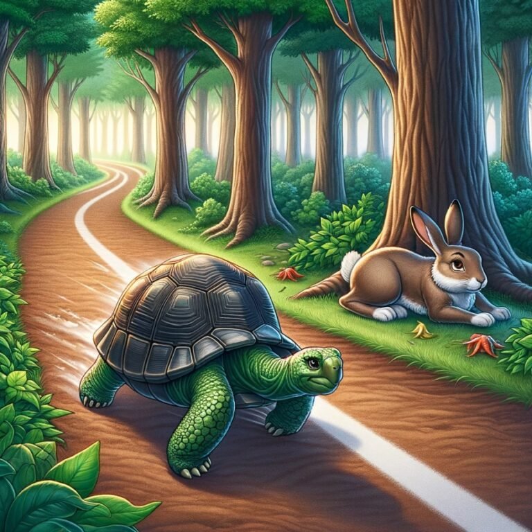 The Tortoise and the Hare: A Timeless Moral Story for Kids